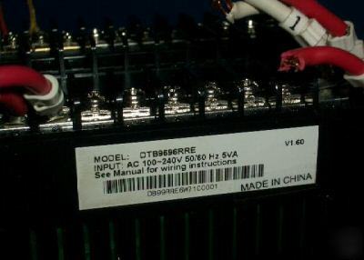 Delta DTB9696RRE digital temperature controller 1/4 din