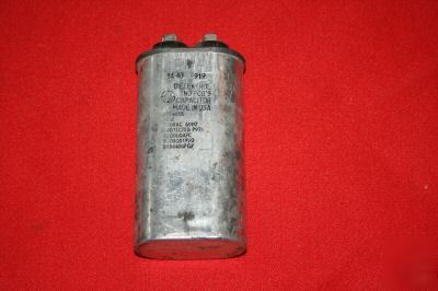 Ge dielektrol motor run capacitor 97F4158 10UF 370VAC